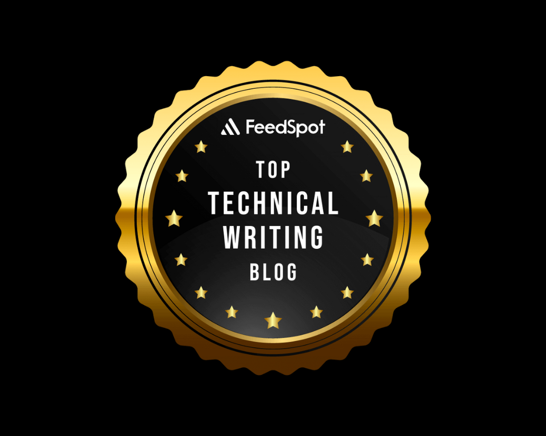 Hire a Writer Named One of Feedspot's Top 50 Technical Writing Blogs in 2025